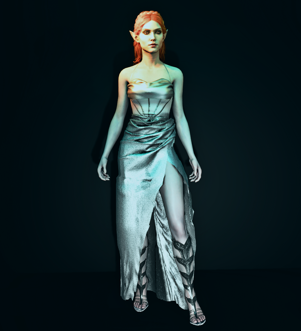 Alexandrite Dress - Baldur's Gate 3 Fashion Encyclopaedia