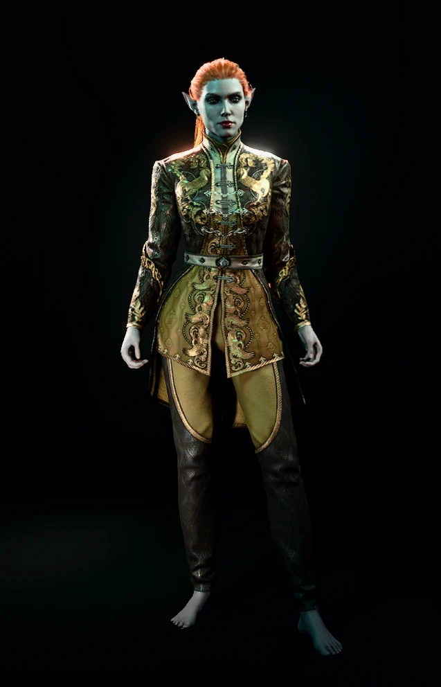 Eminent Obsidian Outfit [BT1] - Baldur's Gate 3 Fashion Encyclopaedia