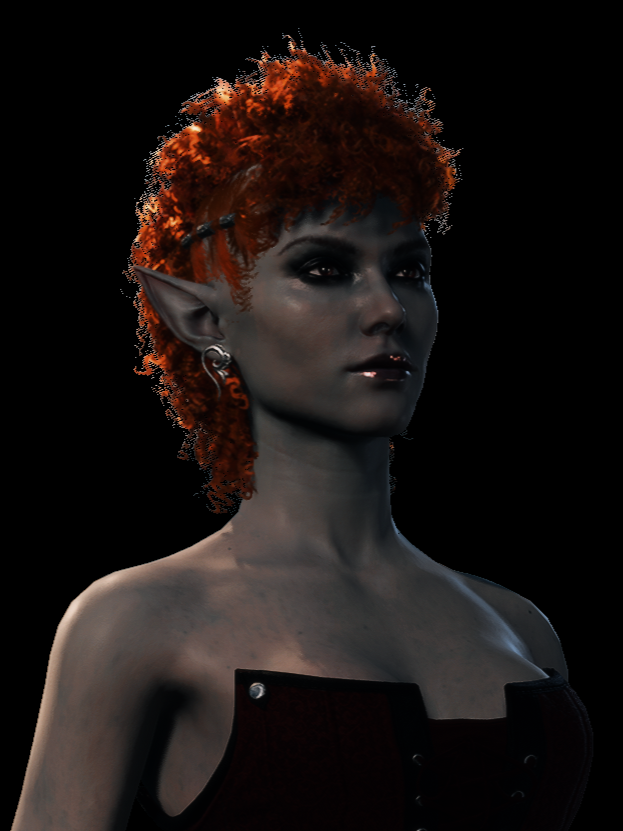 Plucky Fable in Silver - Baldur's Gate 3 Fashion Encyclopaedia