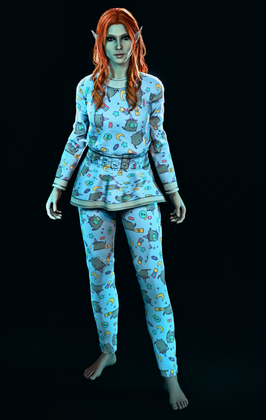 Pusheen Camp Gear (Gale) (Body) - Baldur's Gate 3 Fashion Encyclopaedia