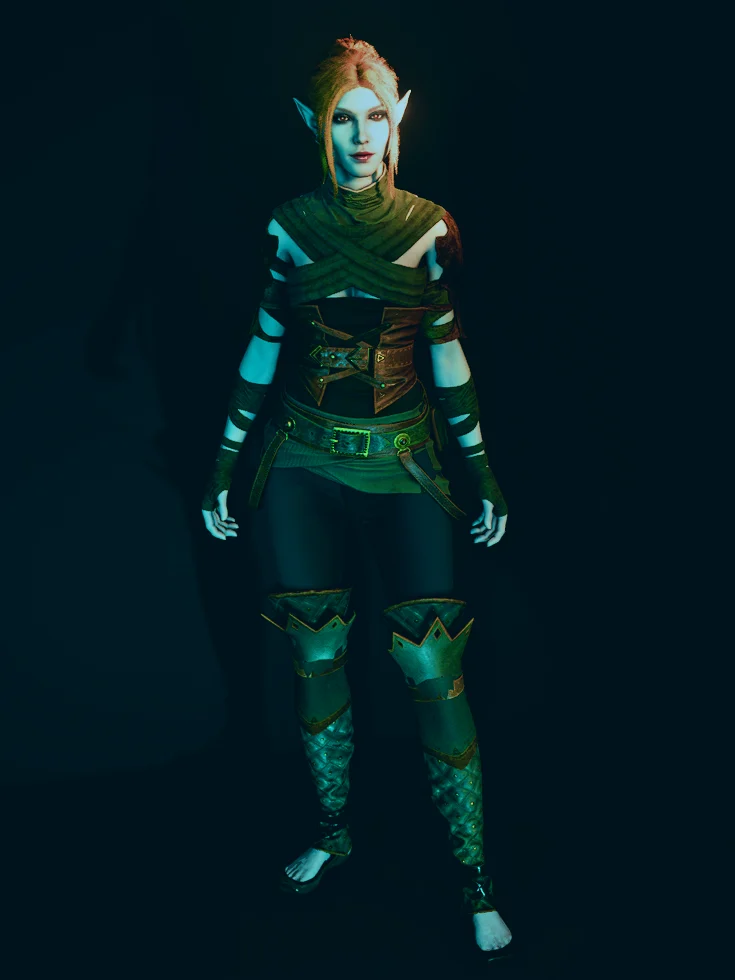 The Stalker Green - Baldur's Gate 3 Fashion Encyclopaedia