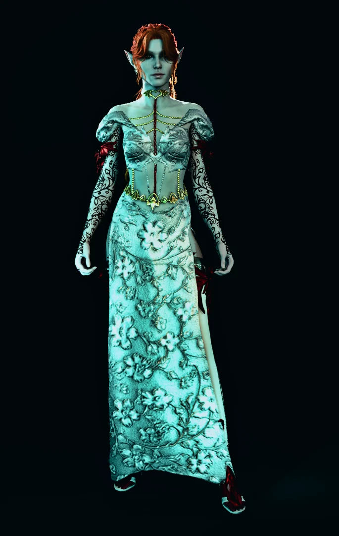 Timeless Consort Dress - Baldur's Gate 3 Fashion Encyclopaedia