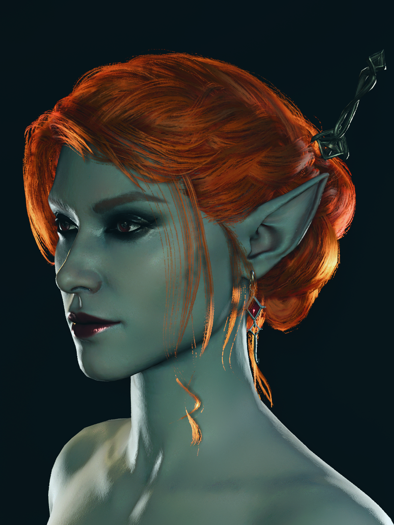 Assassin's Delicate Bun - Baldur's Gate 3 Fashion Encyclopaedia