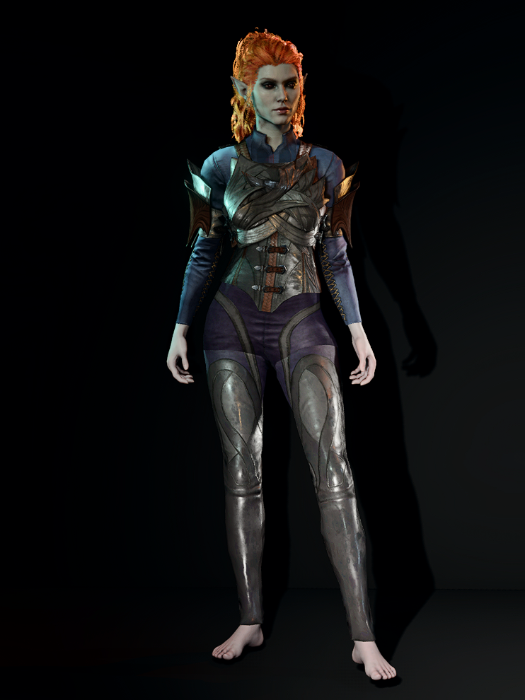 Drow Leather Armor - Baldur's Gate 3 Fashion Encyclopaedia