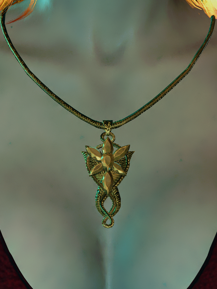 Evenstar Amulet - Baldur's Gate 3 Fashion Encyclopaedia