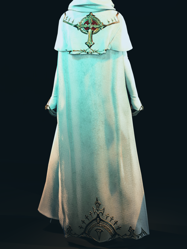 High Priestess Cloak - Baldur's Gate 3 Fashion Encyclopaedia