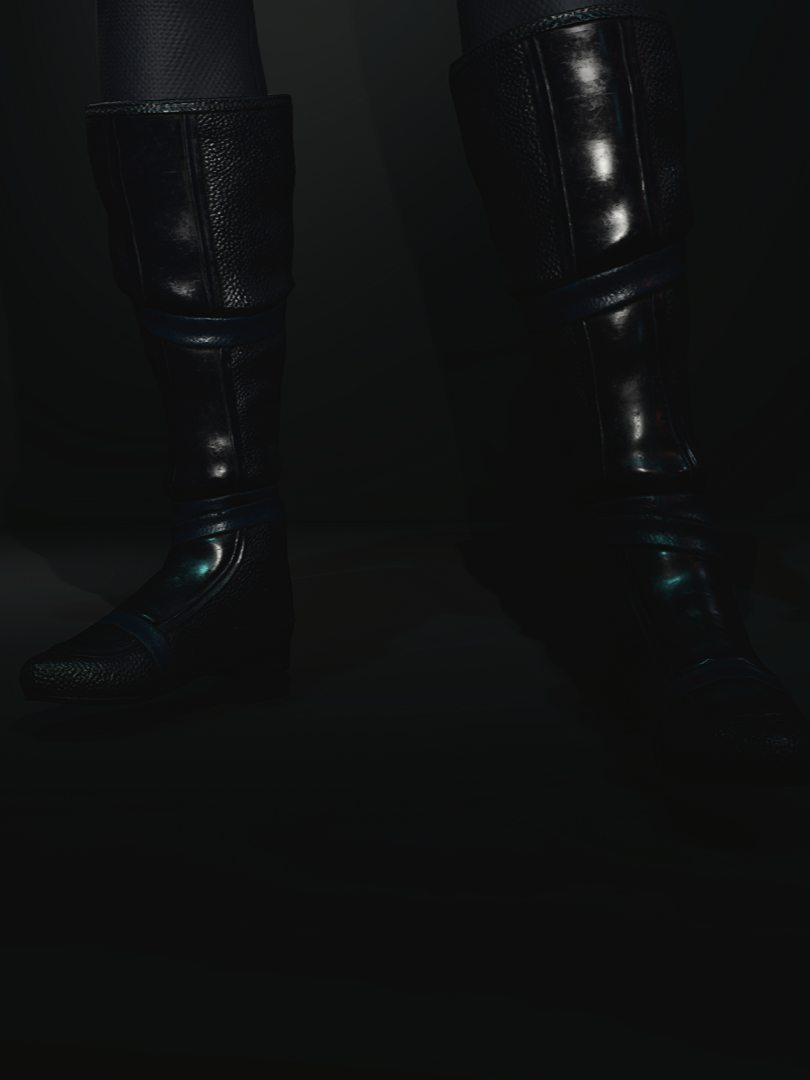 Raiment of the Raven Boots - Baldur's Gate 3 Fashion Encyclopaedia