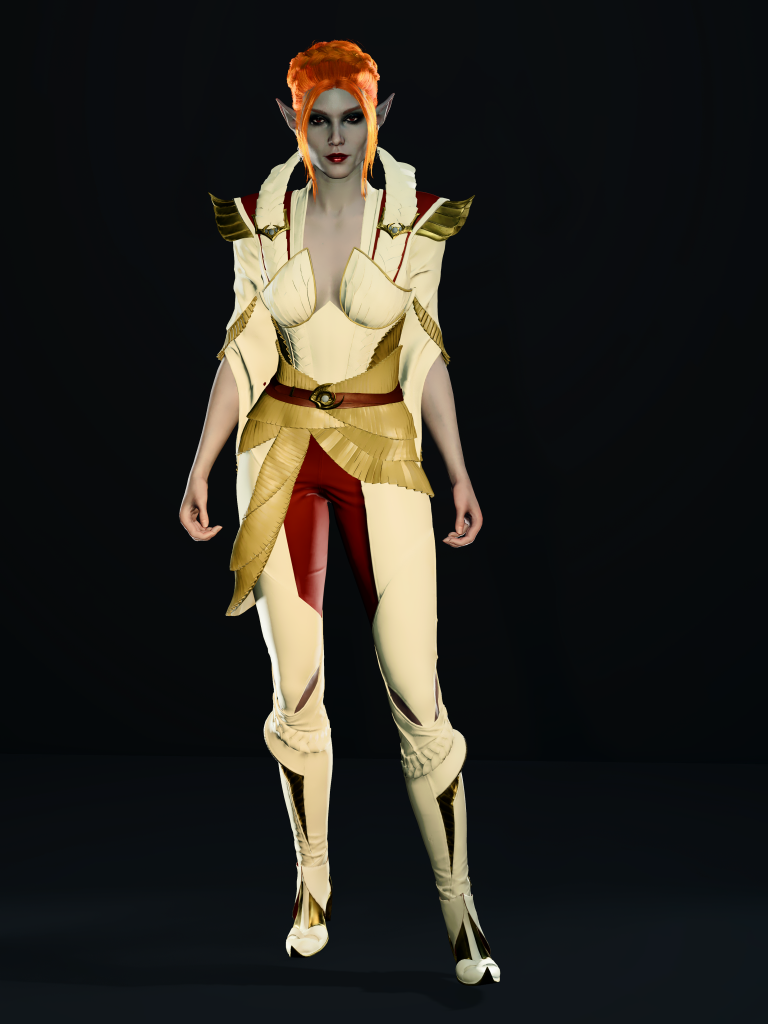 Ashrah's Outfit - Baldur's Gate 3 Fashion Encyclopaedia