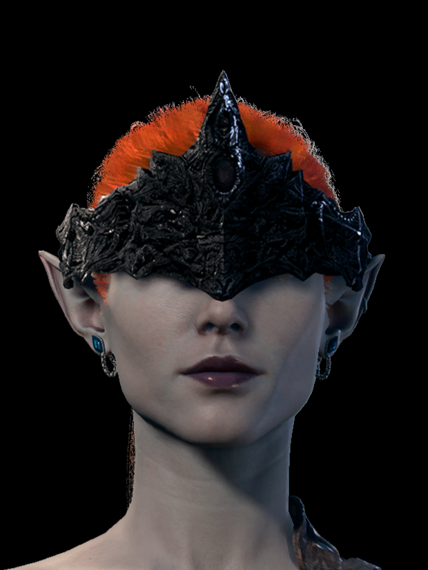 Fire Keeper Mask Darker - Baldur's Gate 3 Fashion Encyclopaedia