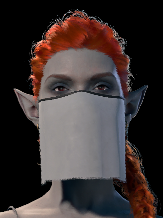 Veil Lower CLOTH - Baldur's Gate 3 Fashion Encyclopaedia
