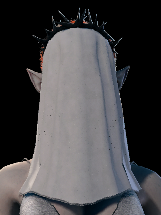 Veil Metal Thorns CLOTH - Baldur's Gate 3 Fashion Encyclopaedia